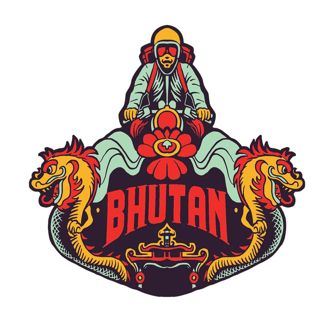 100 Kmph Bhutan Sticker – Fynx Moto