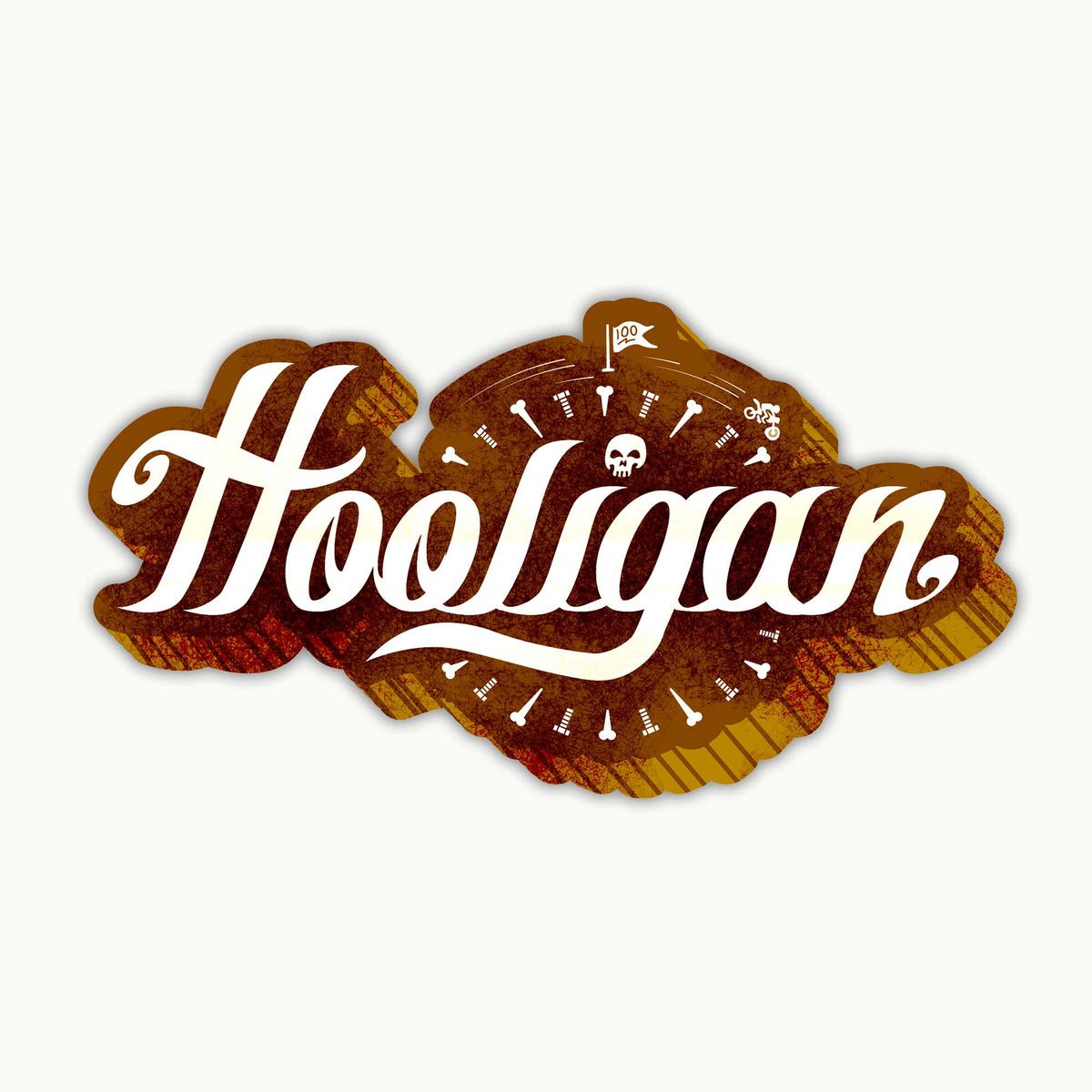 100 Kmph Hooligan Sticker – Fynx Moto
